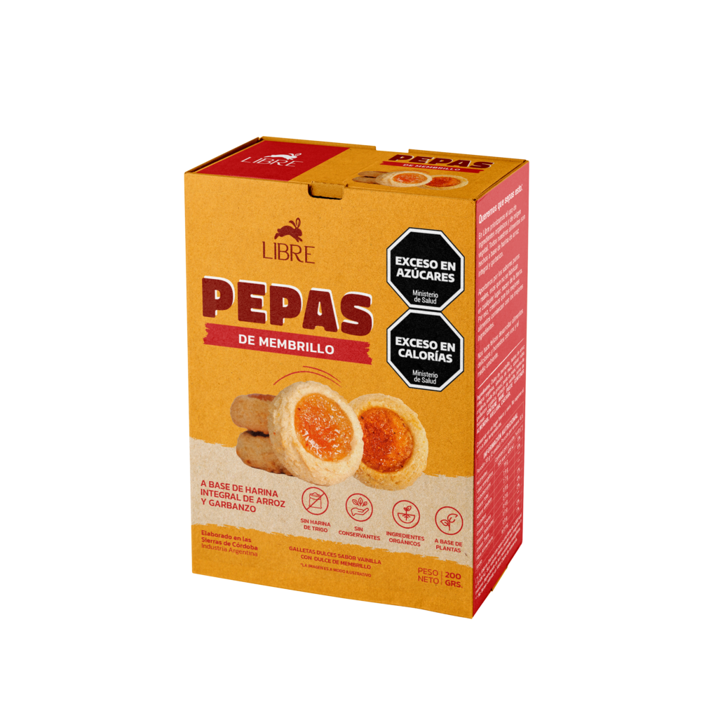 Pepas de Membrillo 200 grs – Libre – Distribuidora Beatriz Cosmeticos